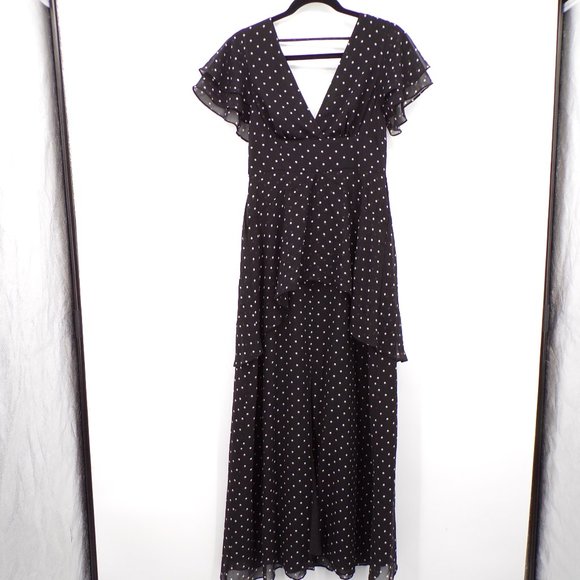 RACHEL Rachel Roy | Dresses | Rachel Roy A Line Tiered Ruffled Polka ...